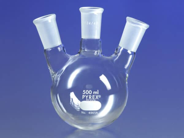 Buy PYREX® 500 mL Three Neck Distilling Flask with 24/40 Center ...