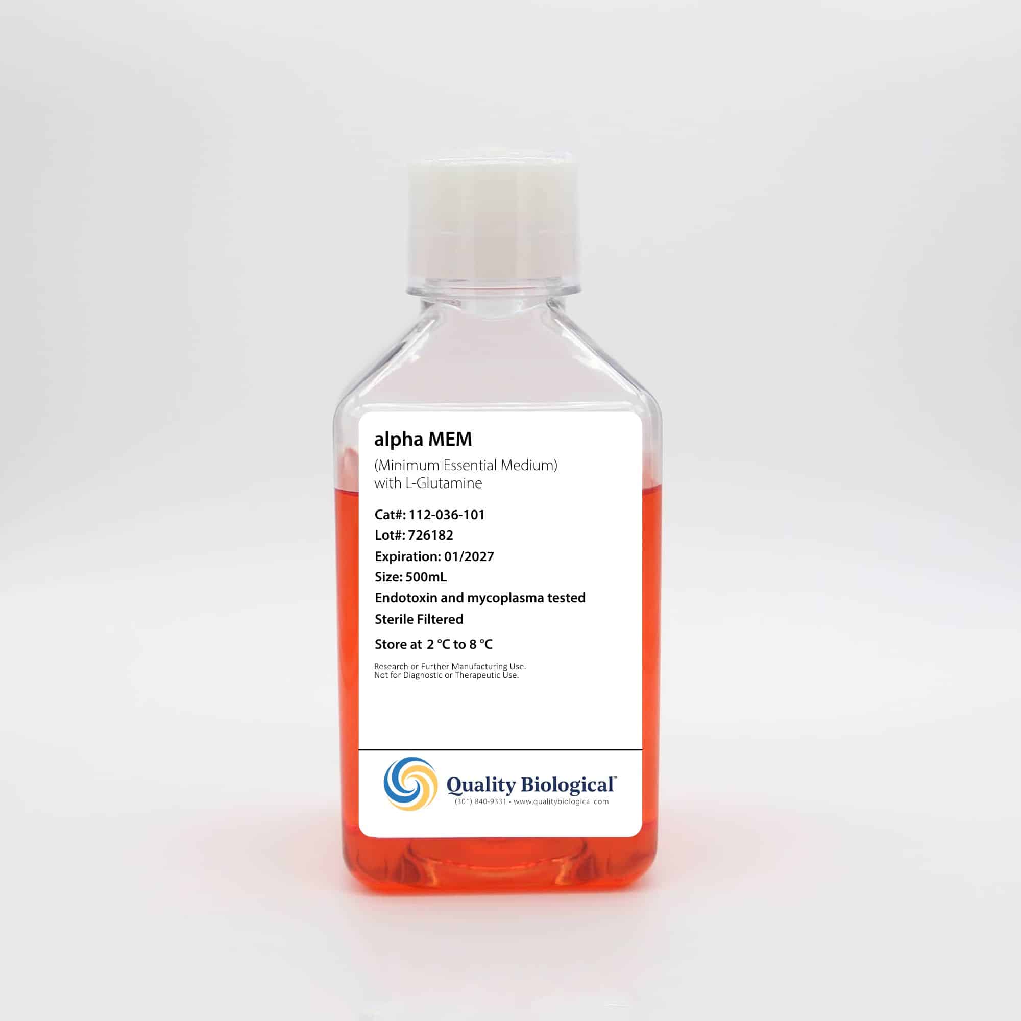 Buy alpha MEM – Quality Biological