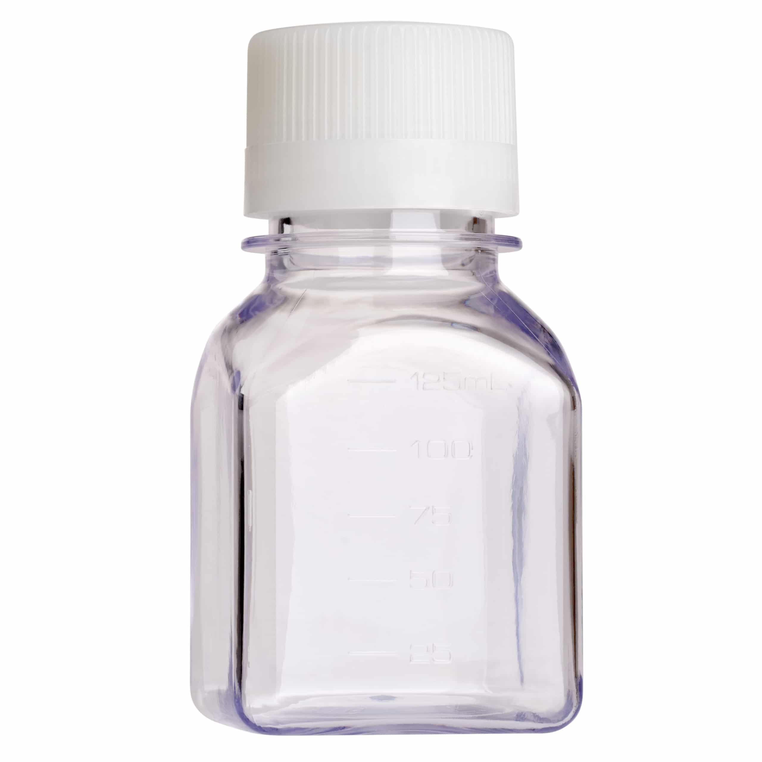 Buy Media Bottles, Square, PETG, 125mL, CellTreat – Quality Biological