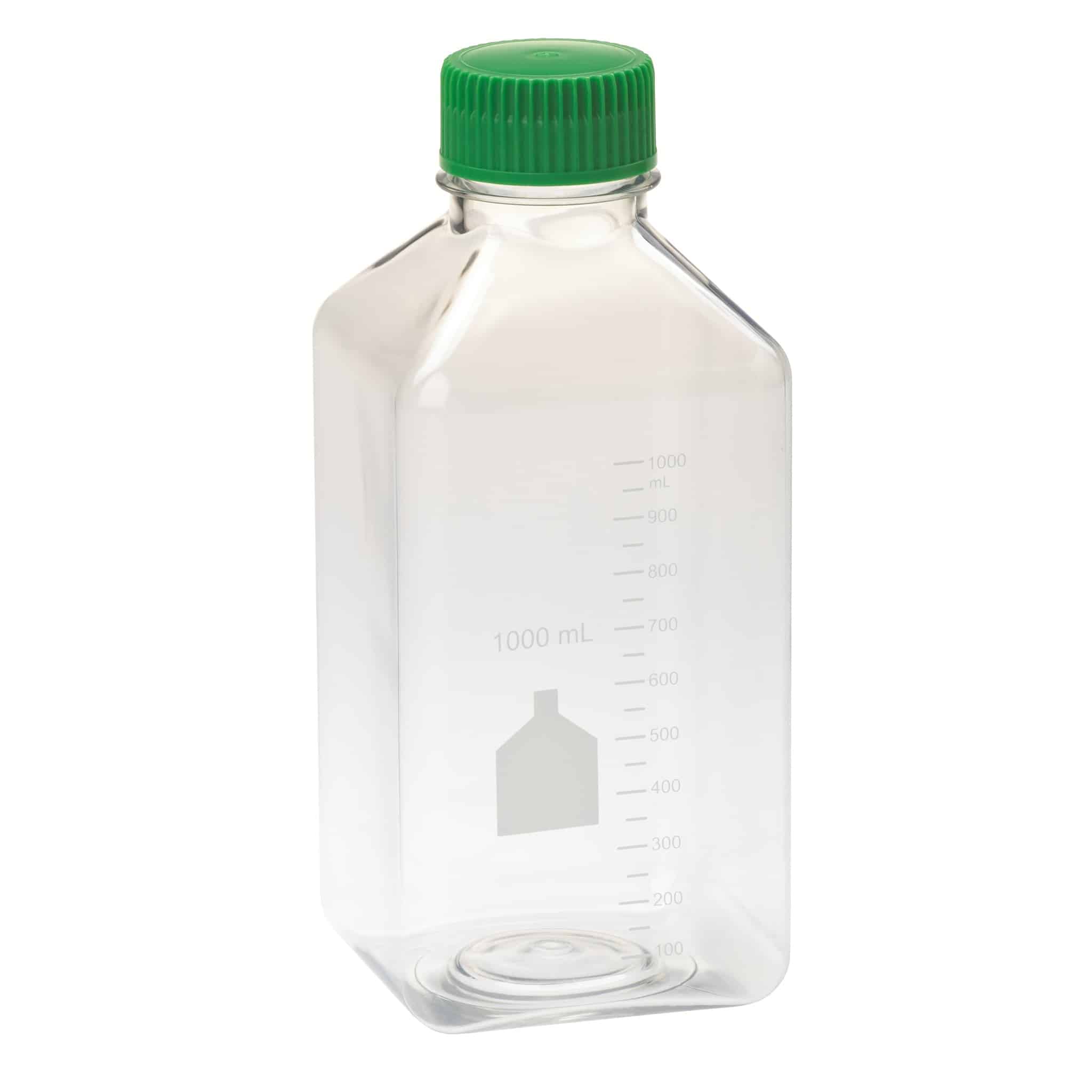 Buy Media Bottles, Square, PET, 1000mL, Bulk, CellTreat – Quality ...