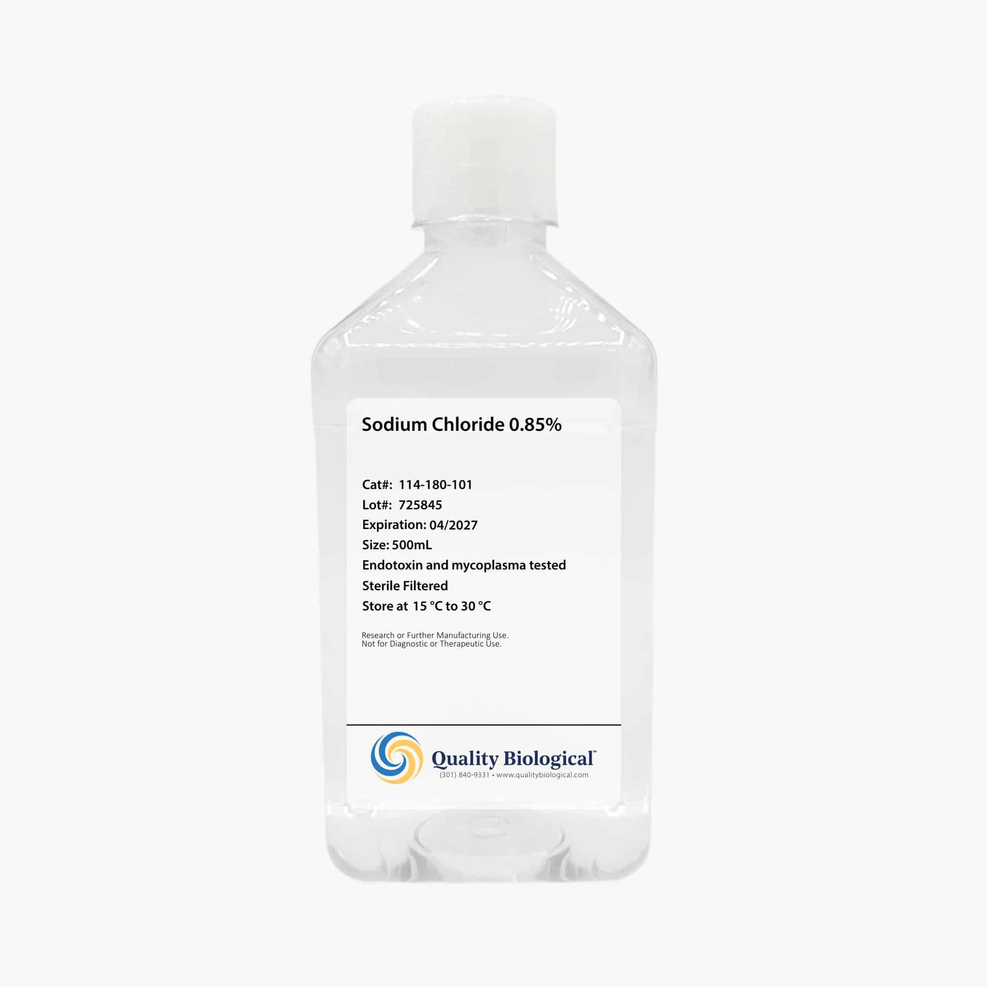 Buy Sodium Chloride (0.85%) – Quality Biological